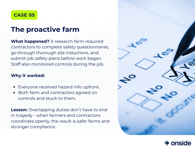 Guide to Overlapping Duties