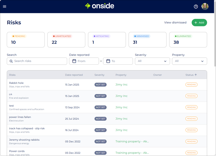 What's new | Onside